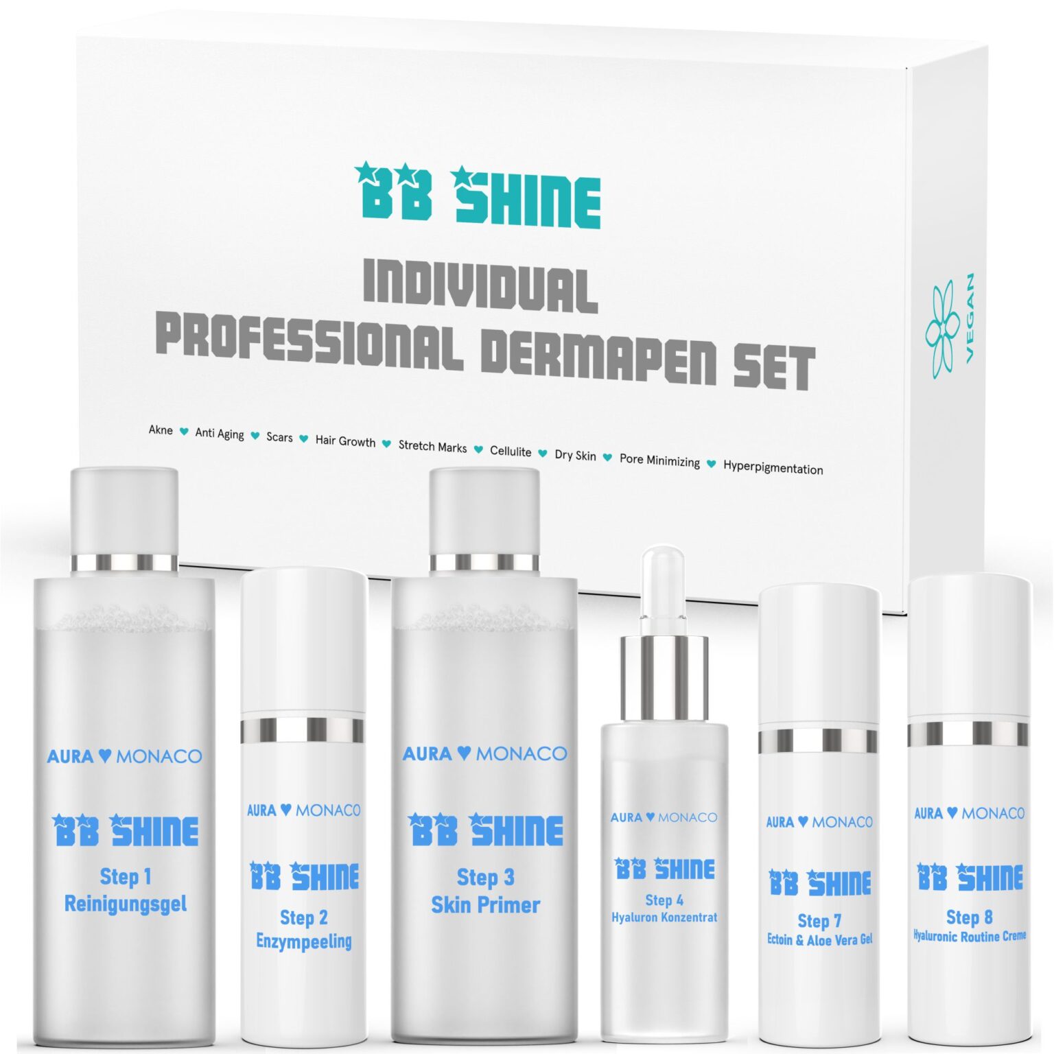 Microneedling Complete Set - AURA Monaco